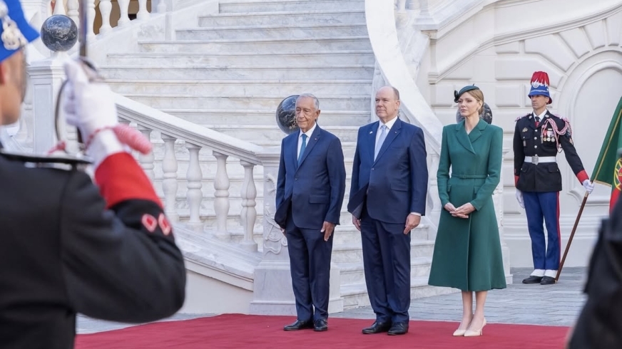 Portuguese President Visits Monaco, Strengthening Ties Through Honors ...