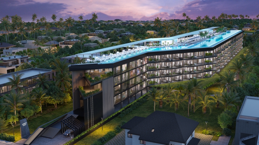 A residential complex with the world's largest rooftop pool is going to ...