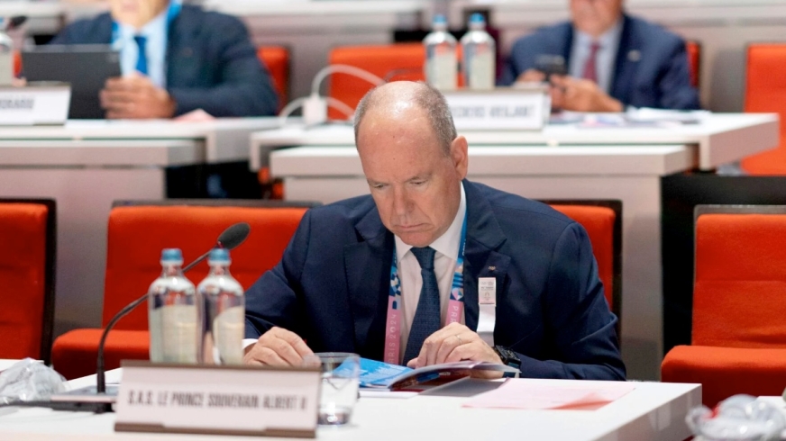 142nd IOC Session in Paris: Prince Albert II Praises "Outstanding Work ...